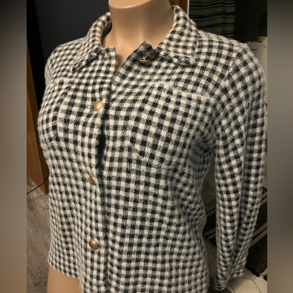 Jackets & Coats | Checkered Jacket | Poshmark